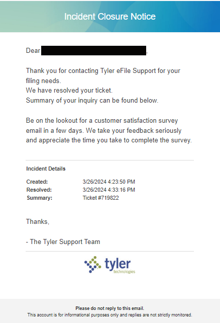 What is an Incident Closure Email? – MODRIA